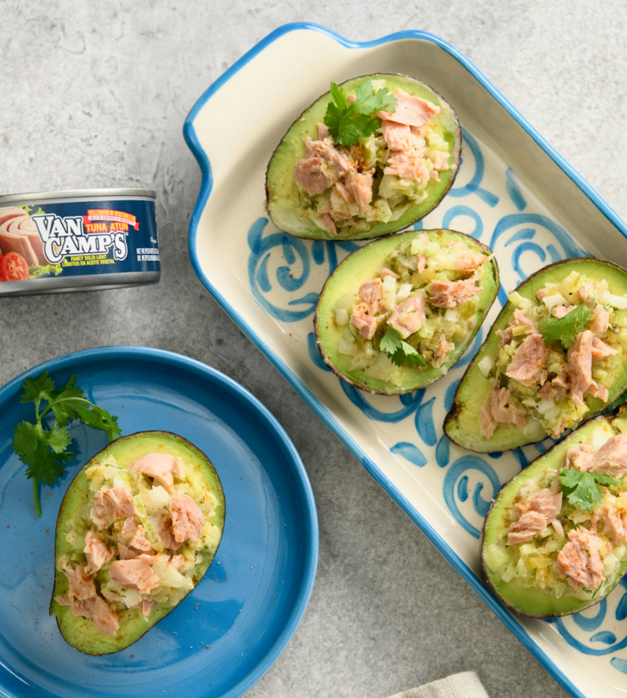 Stuffed Avocado with Yellowfin Tuna Tapas | Van Camp's Seafood